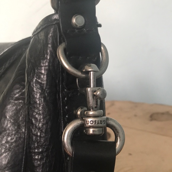 Gryson | Bags | Gryson Italian Leather Purse In Black | Poshmark
